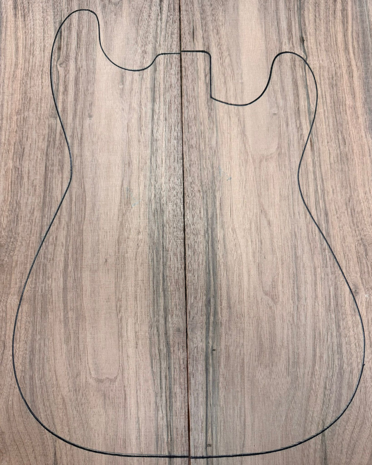 Walnut Bass Body — MademaToneWood